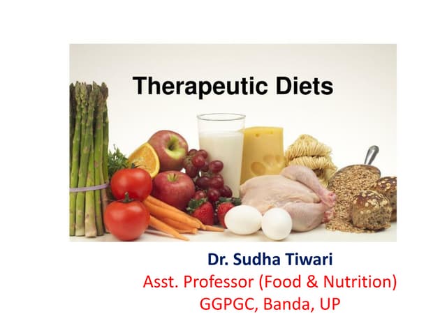 Standard hospital diets | PPTX