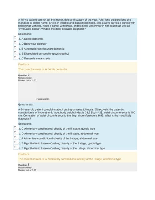 UWSA 1 2021 For USMLE Step 1 Exam | PDF