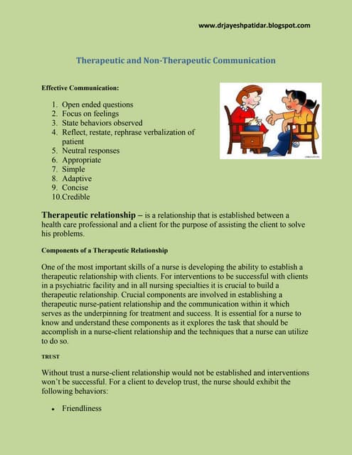 Therapeutic Communication In Nursing.pptx