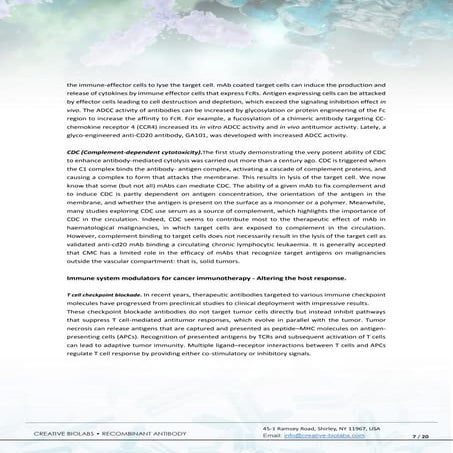 CDC (Complement-dependent cytotoxicity) | PDF