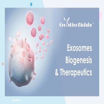 Therapeutic Application of Exosomes | PDF