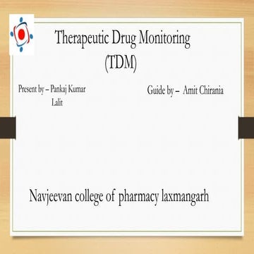 Therapeutic Drug Monatering czczxczxczx(TDM).pptx
