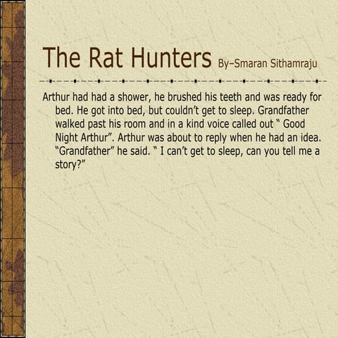 The Rat Hunters | PPT