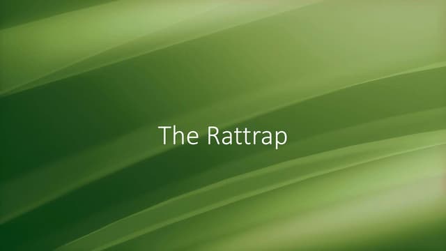 THE RATTRAP PPT.pptx
