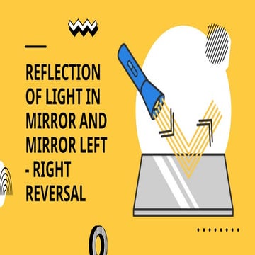 The Ray Model of Light Education Presentation in Simple Outlined Style ...