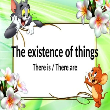 There is and there are material of 7 grade | PPTX