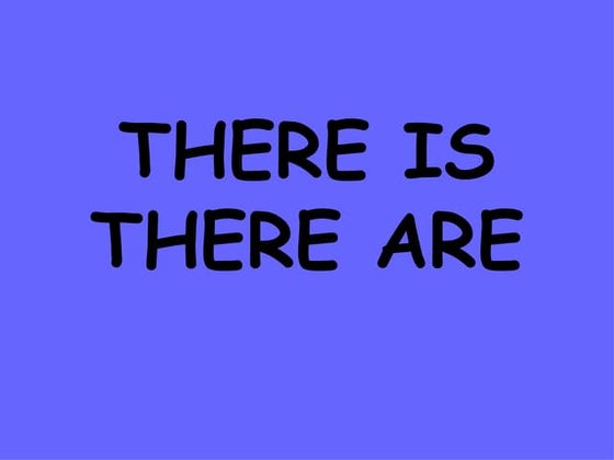 There is/ there are | PPTX