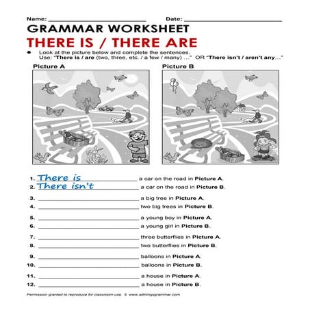 There is- there-are-writing | PDF