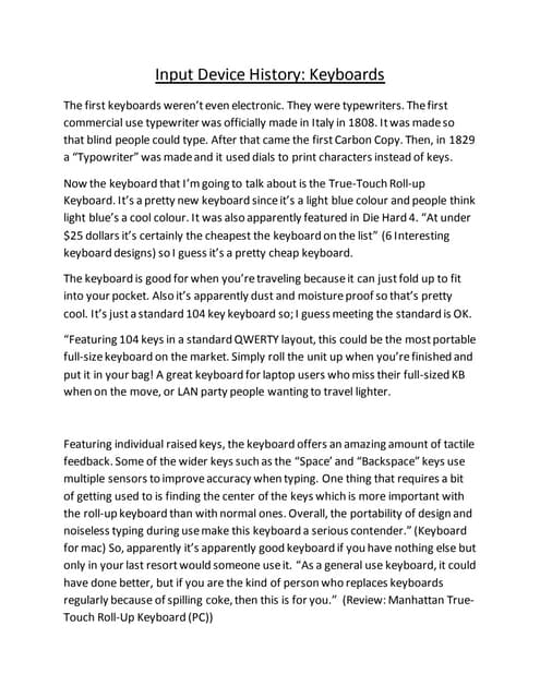 Whats growing on your keyboard? | PPTX