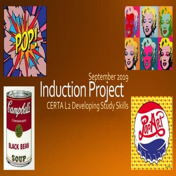 pop art presentation | PPTX