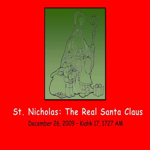 The real santa clause | PPTX
