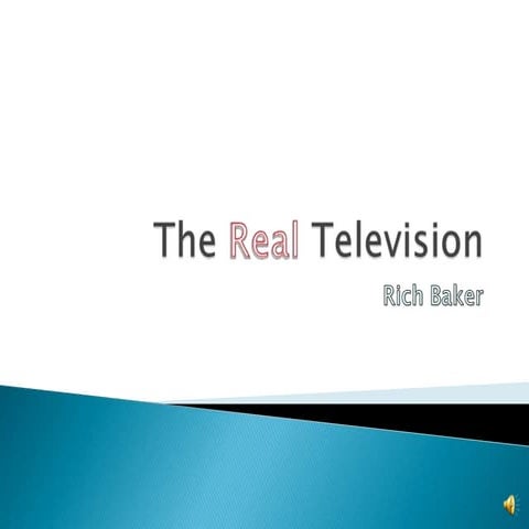 The real television | PPT