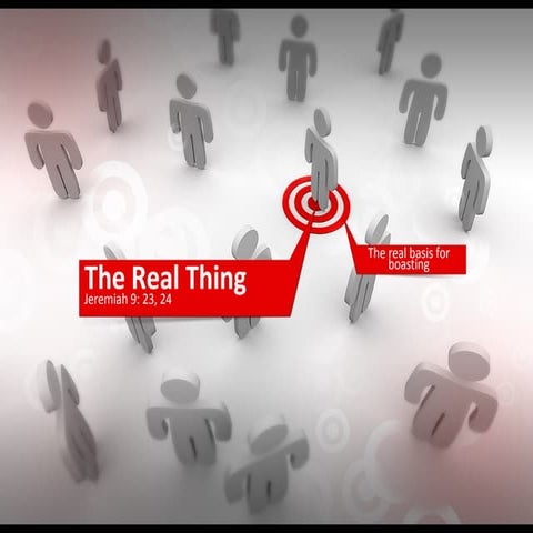 The Real Thing | PPT
