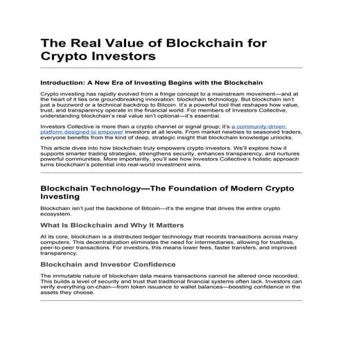 The Real Value of Blockchain for Crypto Investors.docx