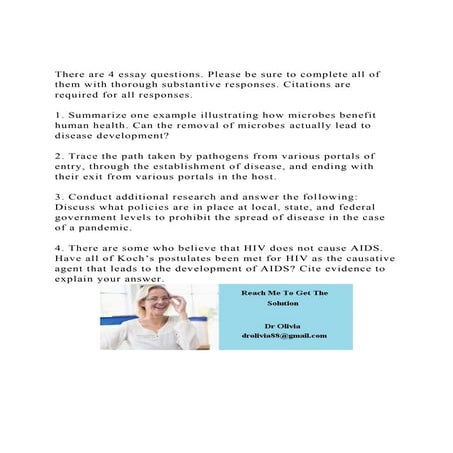 There are 4 essay questions. Please be sure to complete all of t.docx ...