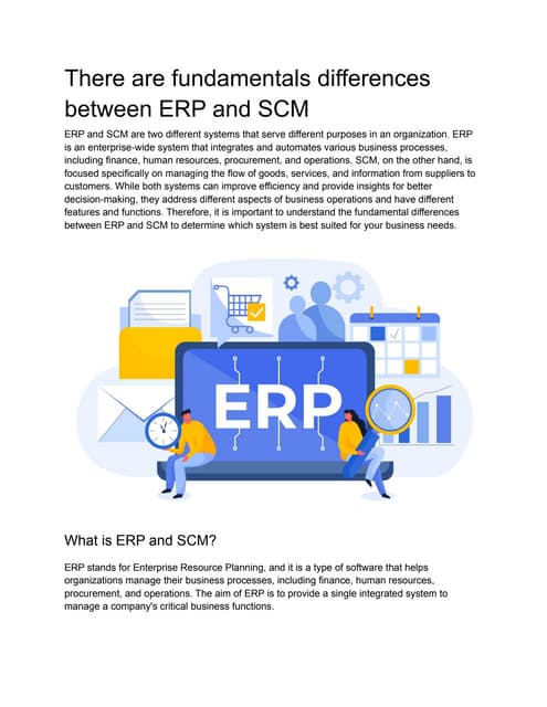 E-Business Enterprise Resource Planning (ERP) | PPT