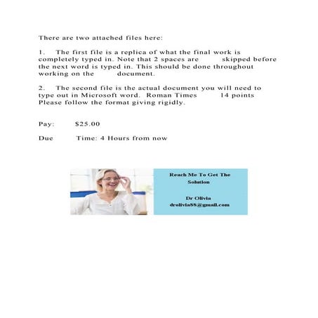 There are two attached files here1. The first file is a repl.docx