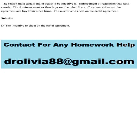 The reason most cartels end or cease to be effective is Enforcement.pdf