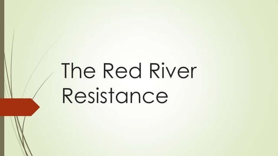 Red river | PPTX
