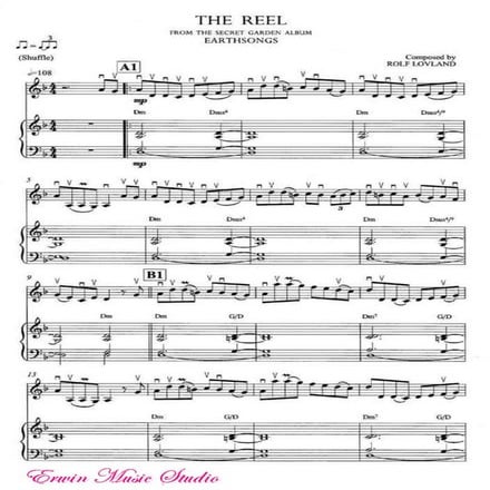 The reel piano+violin | PDF