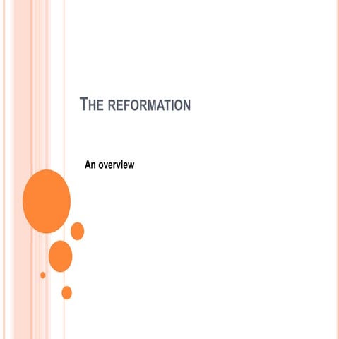 The reformation | PPT