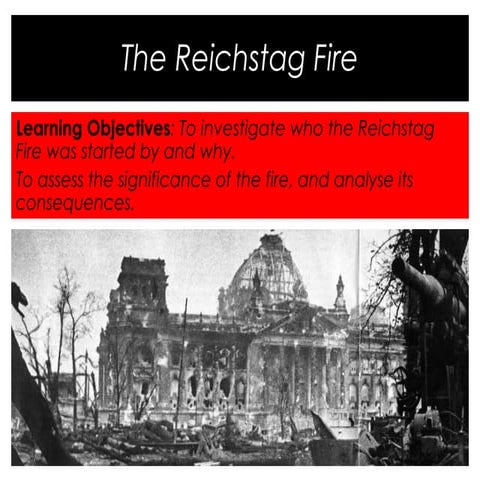 The Reichstag Fire & the Enabling Act | PPT