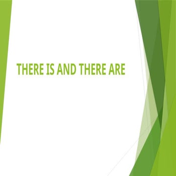 There is/ there are | PPTX