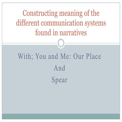 The relationship between text, illustrations and story | PPTX