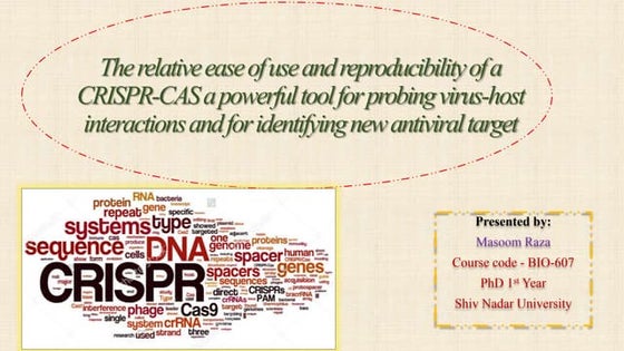 CRISPR-Cas system | PPT