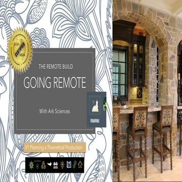 The Remote Build V1 Planning a Theoretical Production | PPT