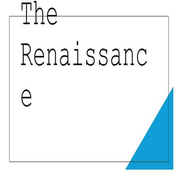 The Renaissance slides main authors speaking | PPT