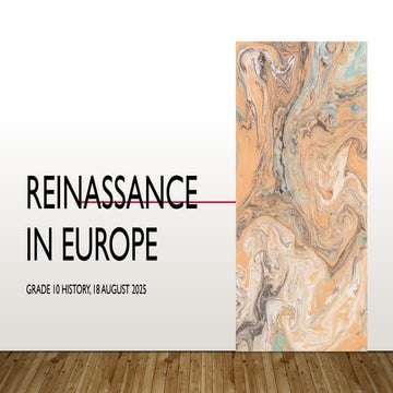 The expansion of Europe, Renaissance and spirit of enquiry | PDF
