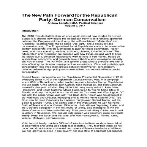 Conservatism | PPTX