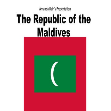The republic of the maldives | PPT