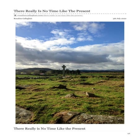There really is no time like the present | PDF