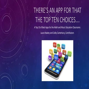 There’s an app for that | PPT