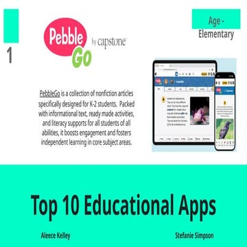 There's an app for that - Aleece & Stefanie.pptx