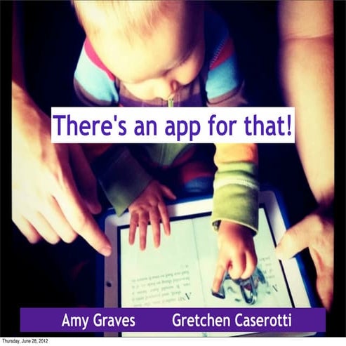 There's an App for That! | PDF | Children\'s Games and Toys | Shopping