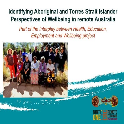 Identifying Aboriginal and Torres Strait Islander perspectives of ...