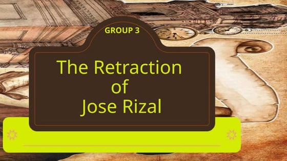 case study of Rizal's Retraction | PPTX | Christianity | Religion ...