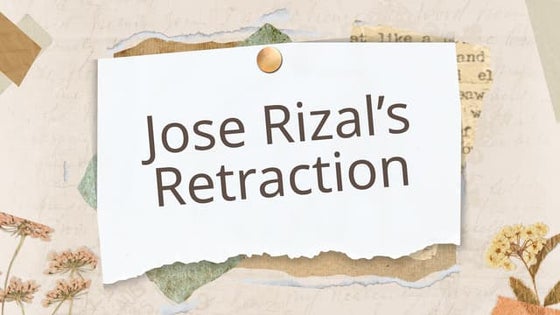 case study of Rizal's Retraction | PPTX | Christianity | Religion ...