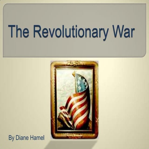 The Revolutionary War Power Point | PPTX