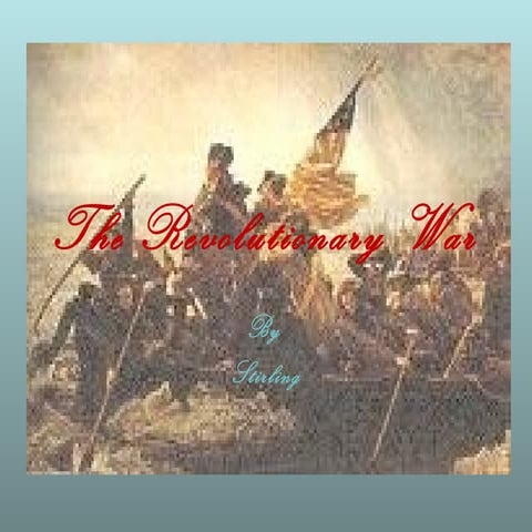 Revolutionary War Essay | PDF