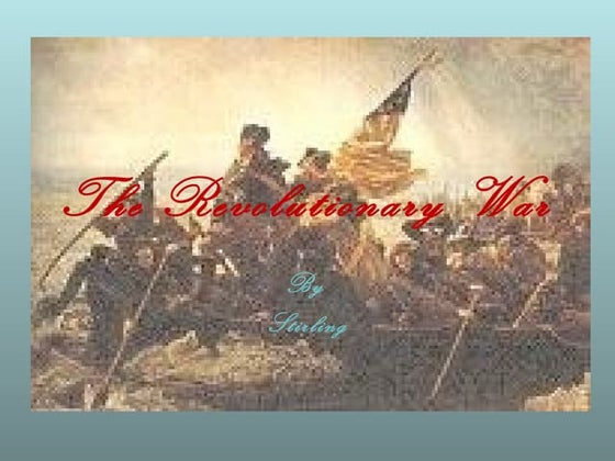 Revolutionary War Timeline | PPT