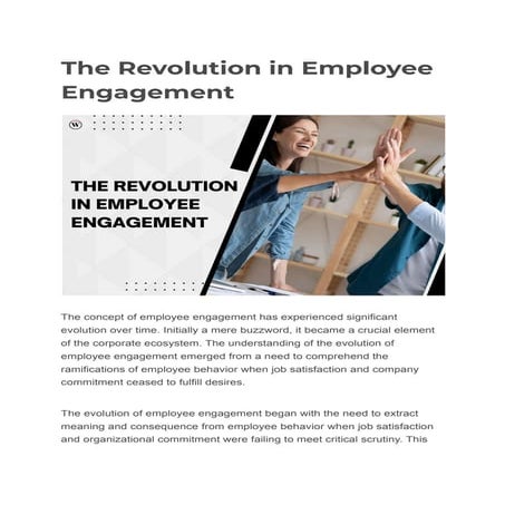 12 Innovative Strategies for Sustained Employee Engagement | PDF