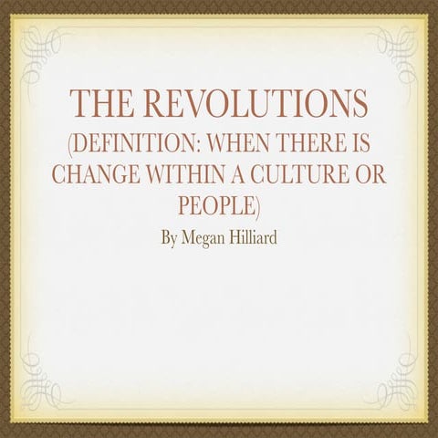 The revolutions | PPT