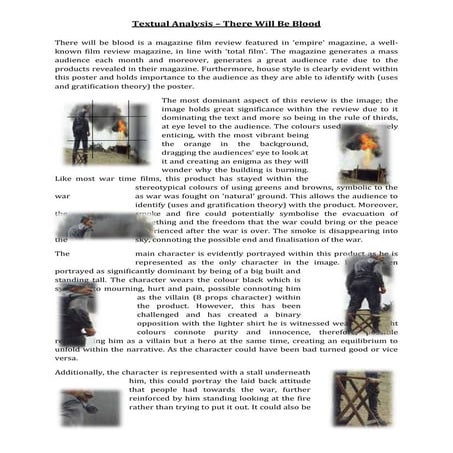 There will be blood | DOCX