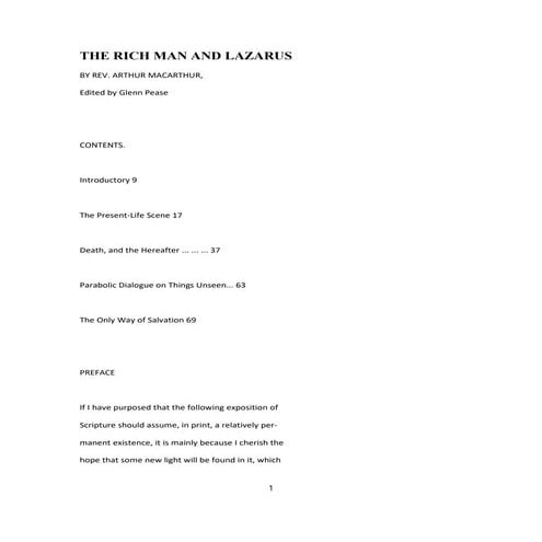 Parables and The Epiphany: Luke 16 - The Rich Man and Lazarus | PPTX