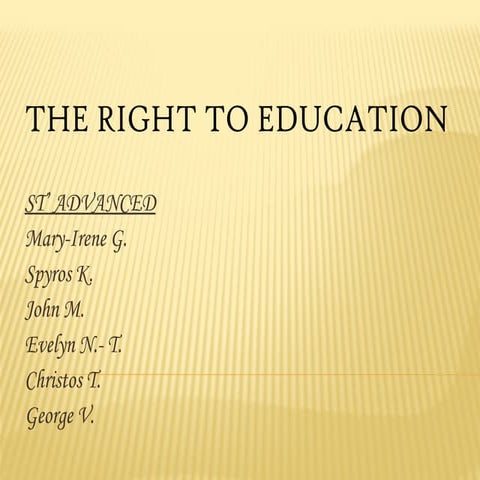 «Let’ s learn about our rights» (7) | PPT