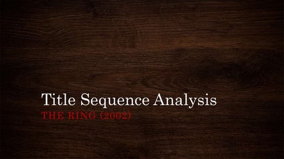 For The Birds Short Film Analysis | PDF